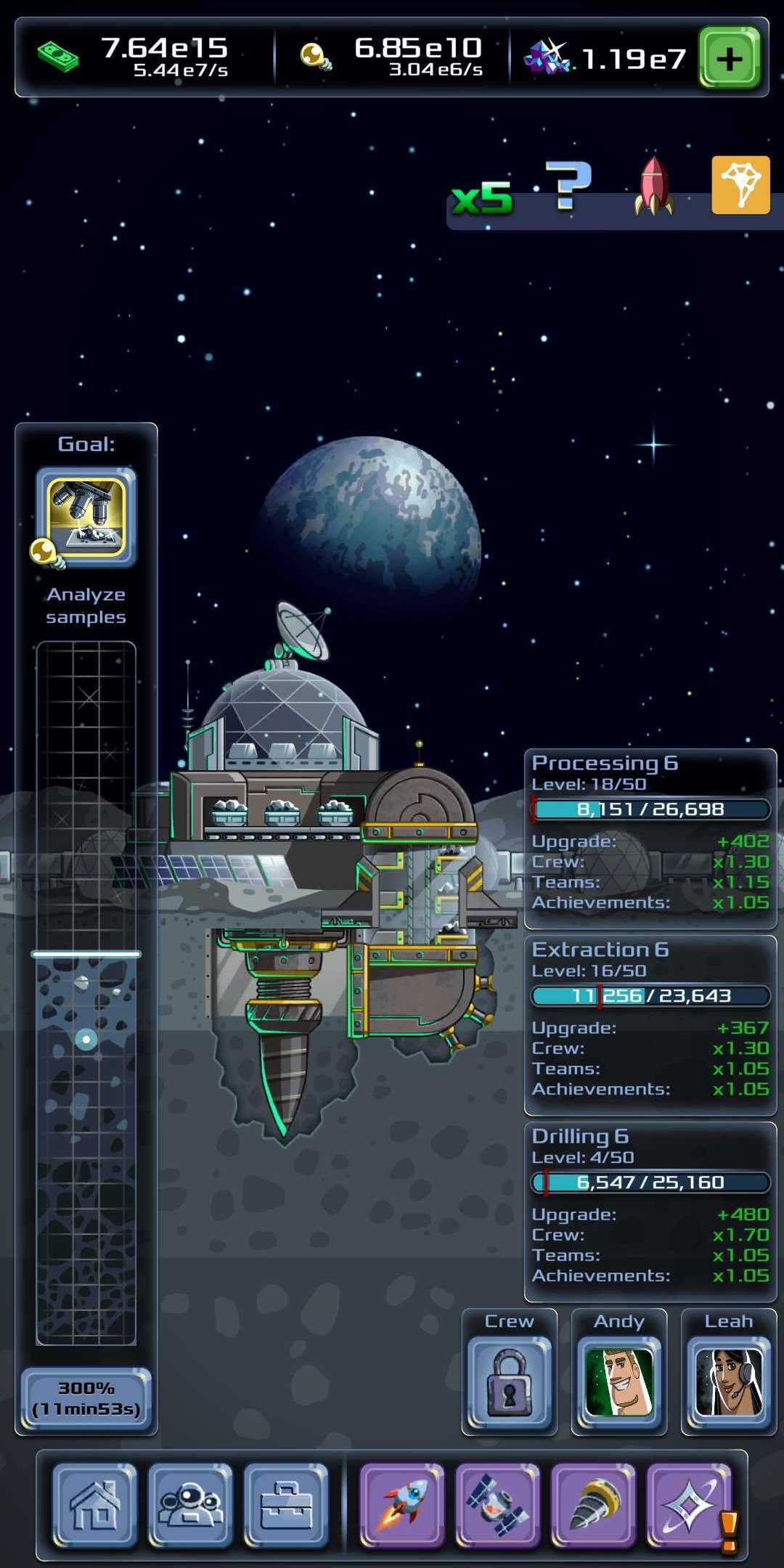 Idle Tycoon: Space Company